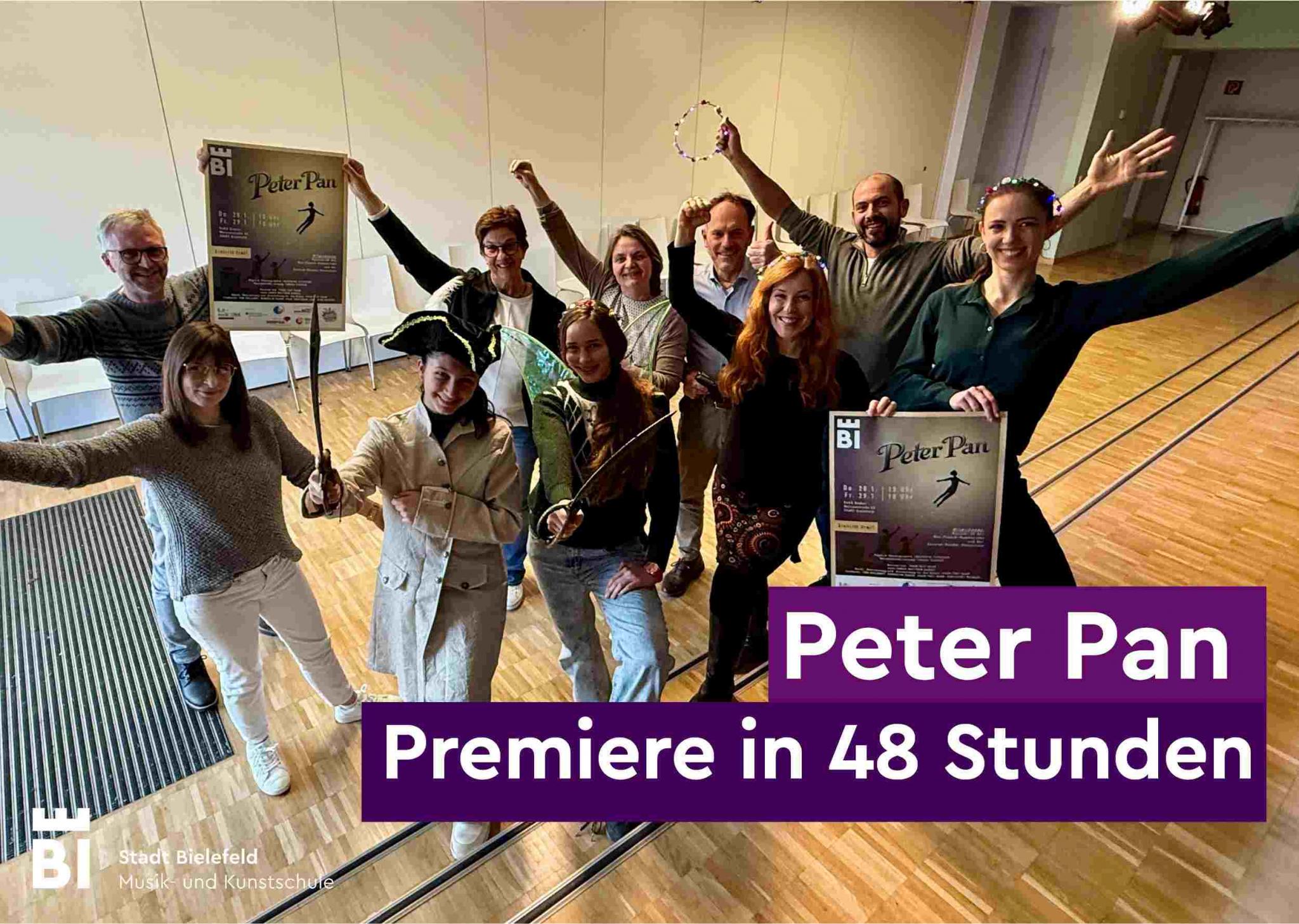 Das Musical „Peter Pan“ feiert Premiere - Musik- und Kunstschule der ...